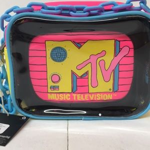 MTV | Bags | Nwt Mtv Clear Pouch 2pc Cross Body Bag | Poshmark